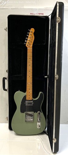 Stagg Electric Guitar Sherwood Green Metallic w/ Hard Case | eBay