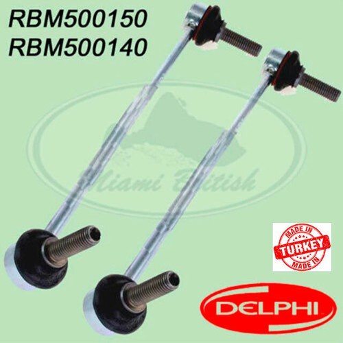 LAND ROVER FRONT SWAY BAR LINK STABILIZER SET RANGE SPORT RBM500140 ...
