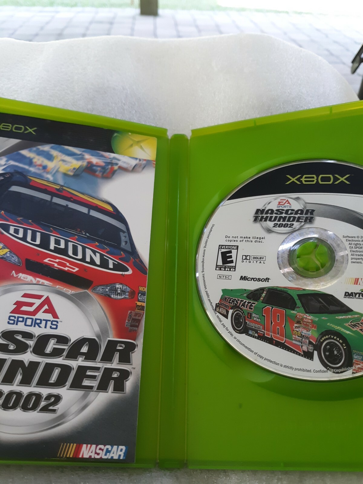 Nascar Thunder 2002 - Original Microsoft Xbox Game pre owned vgplus ta1 ...