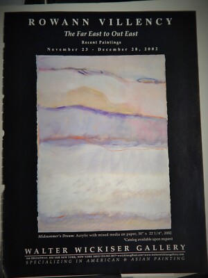 ROWANN VILLENCY / ELLING REITAN ART PIECES ORIG VTG 2002-3 ...