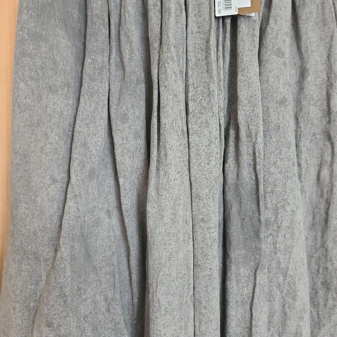 Ichi Antiques Linen Skirt Gray New Tag | eBay