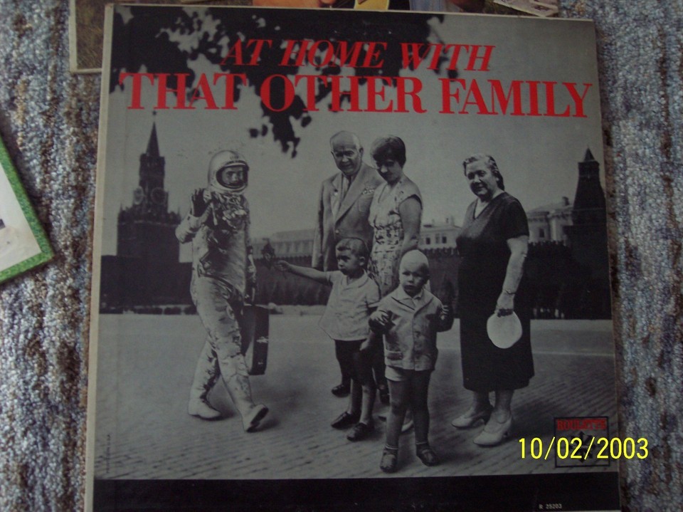 THE FIRST FAMILY (1962) Cadence LP Comedy/Satire Vaughn Meader + 3 more ...