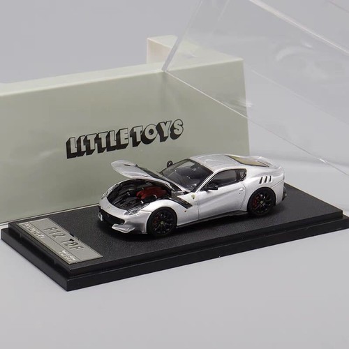 1/64 little toys Ferrari F12 TDF bonnet openable Silver grey | eBay
