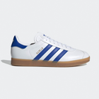 Adidas Gazelle Leather Shoes 'White/Blue' - IH0369 Expeditedship | eBay