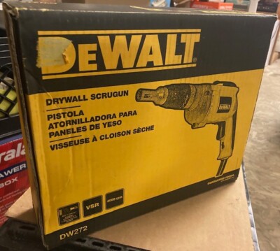 DEWALT DW272 4000RPM VSR Drywall Screwdriver - Yellow 28875002721 | eBay