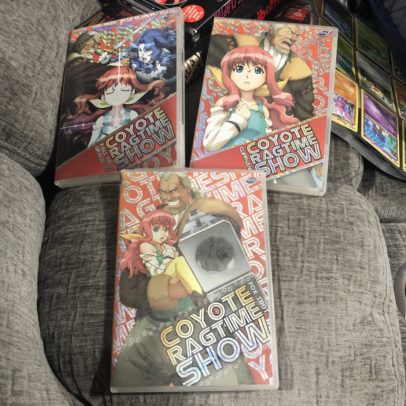 Coyote Ragtime Show DVD Volume 1-3 Fox Trot Cliffhanger Fall From Grace ...