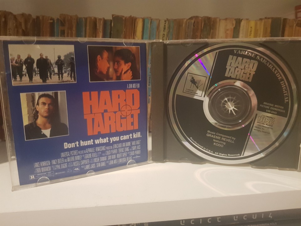 Hard Target OST soundtrack CD(1993) Graeme Revell Varèse Sarabande Van ...