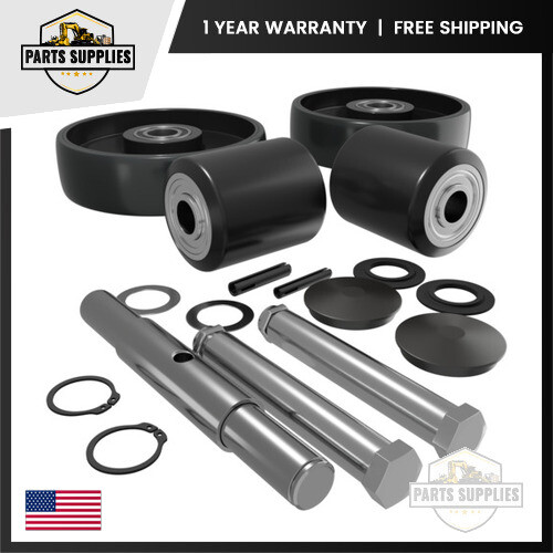 Complete Wheel Kit for Lift-Rite LCR55 LCR 55 Manual Pallet Jack Lift ...