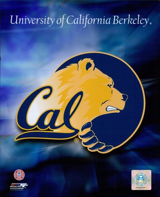 University of California Berkeley Logo Football Licensed Glossy 8x10 ...