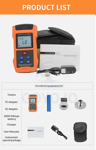 All-in-one Optical Fiber Light Decay Tester Power Meter Red High ...