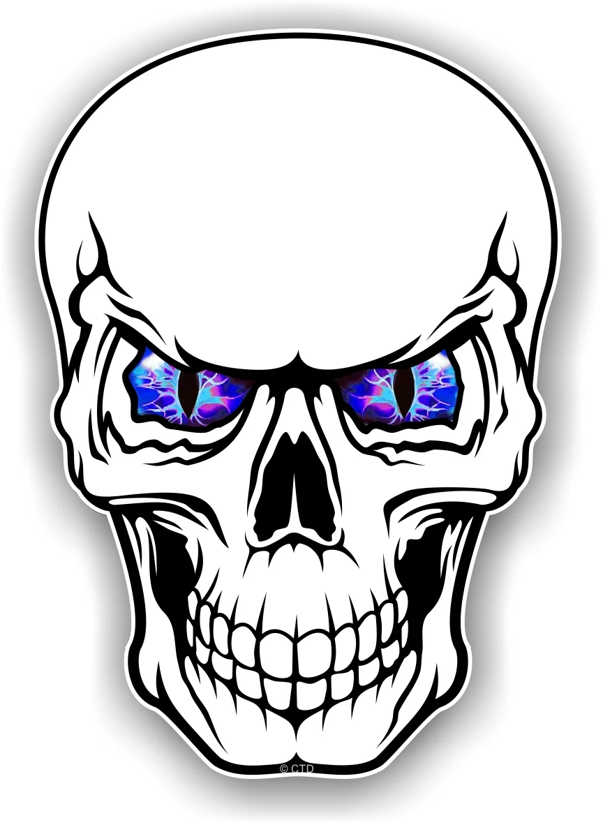 Realistic Evil Skull