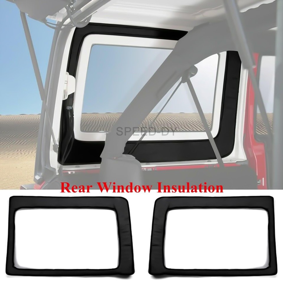6-Pack Sound Deadener Headliner Insulation Mats for Jeep Wrangler JK ...