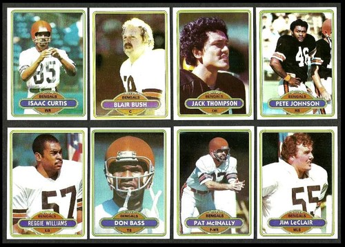 1980 Topps Football Trading Card Singles You Choose | eBay