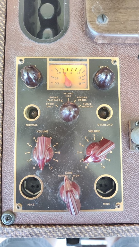 Vintage Meissner Phono Recorder Record Cutter P-A System Model 9-1065 ...