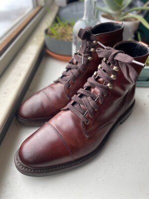 Allen Edmonds Landon Cap Toe Boots Men's | eBay