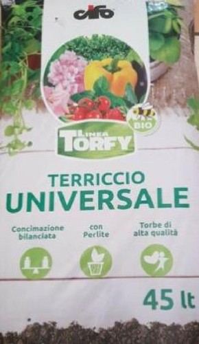 TORFY UNIVERSALE LT.45 Terriccio Cifo | eBay