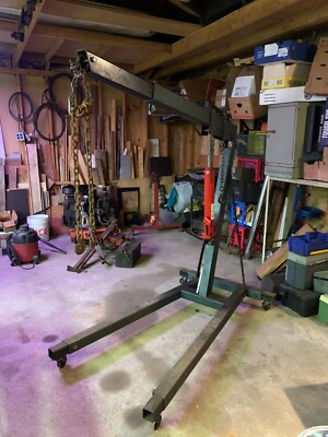 used engine hoist cherry picker | eBay