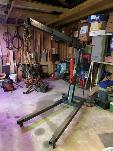 used engine hoist cherry picker | eBay