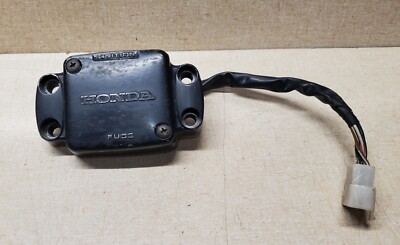 HONDA 53131-MC8-000 HANDLEBAR TOP MOUNT CLAMP FUSE BOX FT500 ASCOT 1982 ...