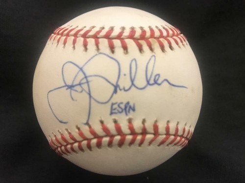 PSA Jon Miller ESPN Giants Broadcaster HOF Autographed Official NL ...