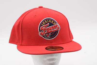New Era Indiana Fever WNBA Red 59FIFTY Fitted Hat Cap 7 3/4 | eBay