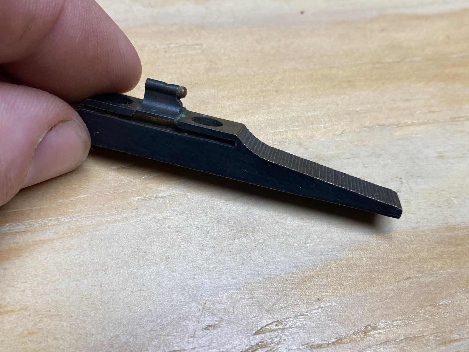 Marlin Model 336 Front Sight Old Brass Ramp 30-30 w/ blade and screws ...