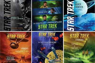 AUDIOBOOKS ~ STAR TREK - TOS, TNG DS9, VOYAGER, PICARD, DOZENS OF BOOKS ...