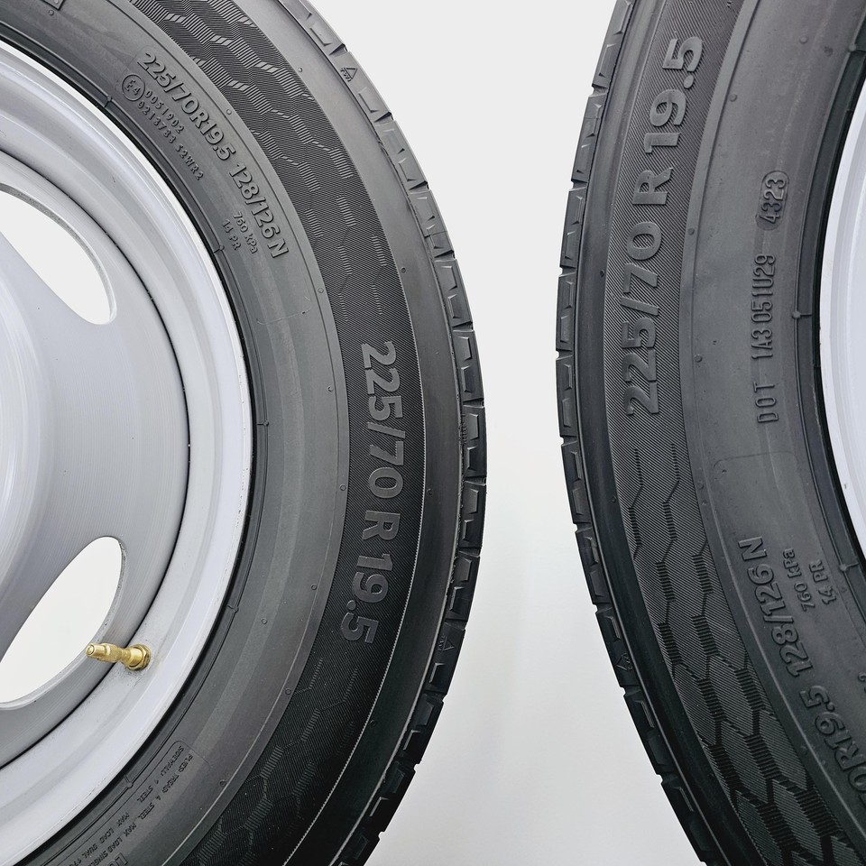 Tires 225/70 R19.5 Continental Conti HSR5 for Ford F450 F550 SD New ...