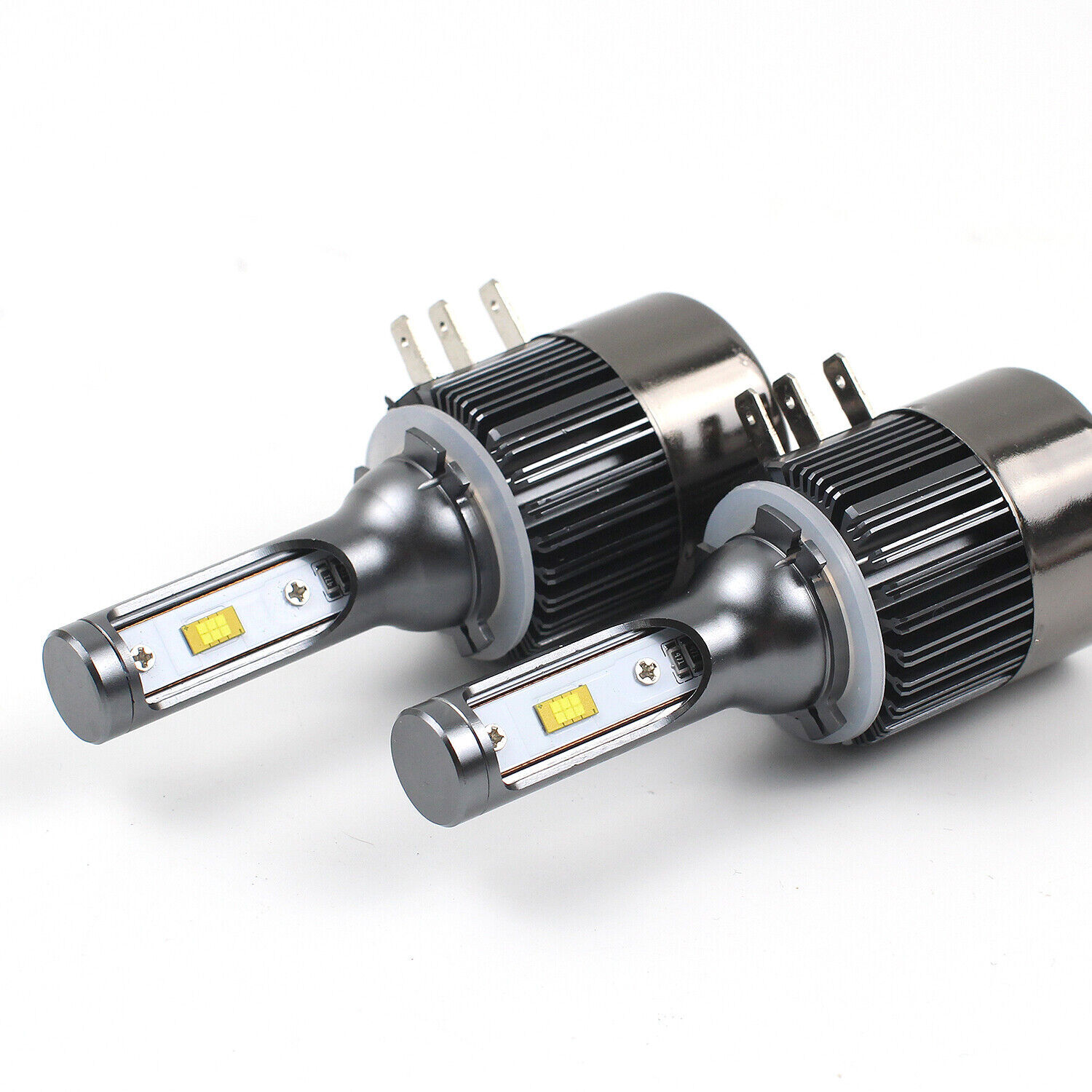 H15 LED Headlight Canbus Bulbs Kit Hi/Low Beam White 24000LM Super ...