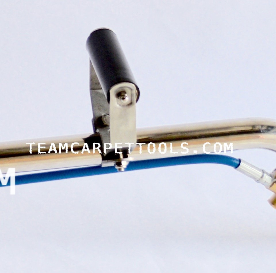 Heavy Duty Adjustable Metal Handle for 1.5" tube Carpet Cleaning Wands ...