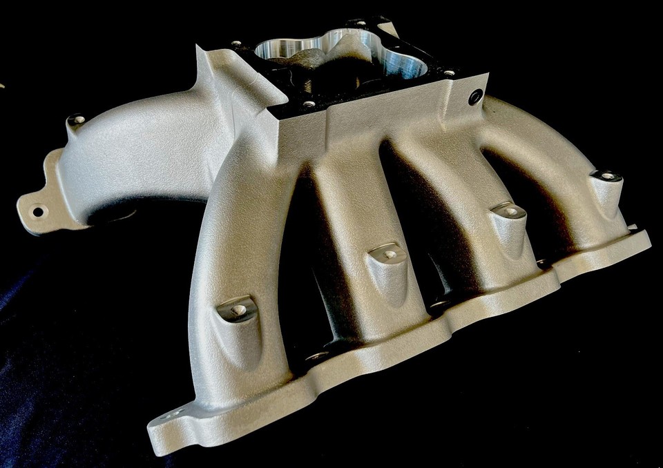 Blue Thunder THOR & Pro 18 Open Plenum 2 Piece Intake Manifold *Rare ...