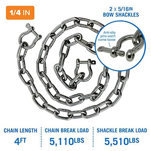 Stainless Steel Anchor Chain Boat Anchor Chain Anchor Chains for Boats ...