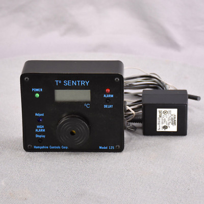 Hampshire Controls Model 125-50 T° Sentry Temperature Monitor - Tested ...