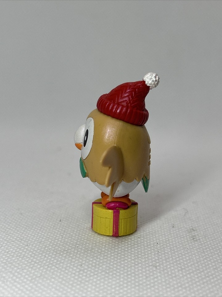 Holiday Rowlet -WCT Wicked Cool Toys Pokémon Figure Figurine Jazwares ...