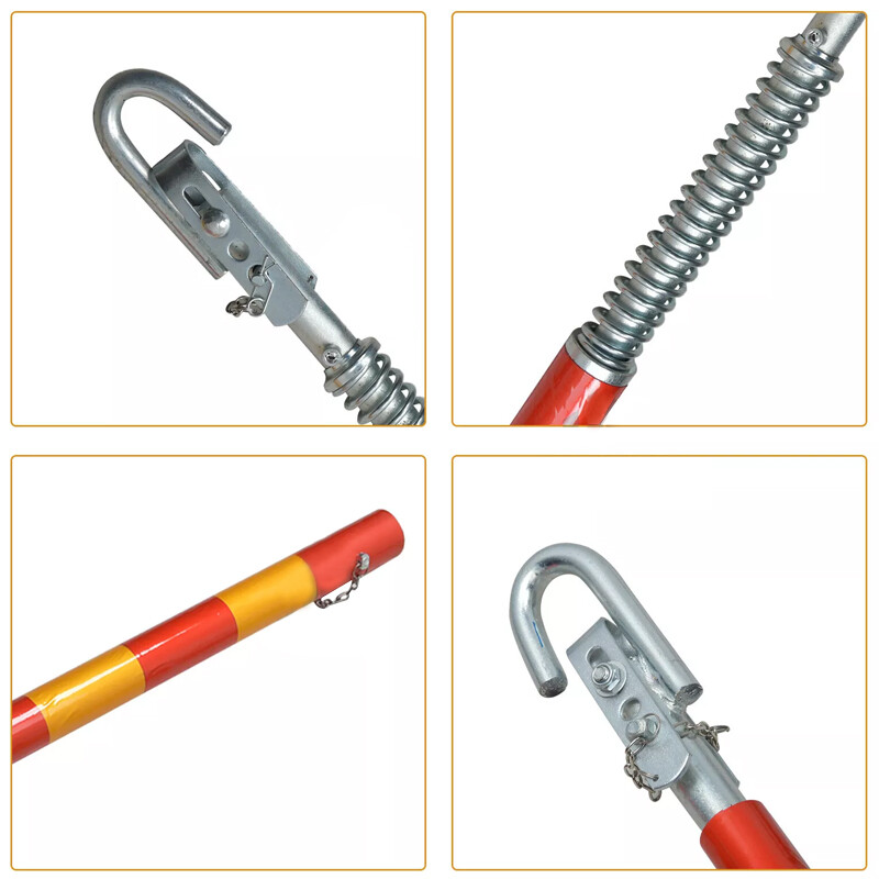 5000kg 5 Ton Steel Towing Bar Pole Recovery Tow Poles For Car Van Truck ...