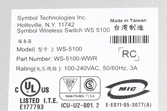 Motorola WS5100 Wireless LAN Switch for sale online | eBay