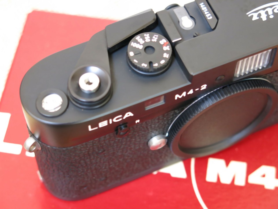 Leitz Leica M4-2 NEW Black Body, COMPLETE, as shipped by Leica, NOS ...