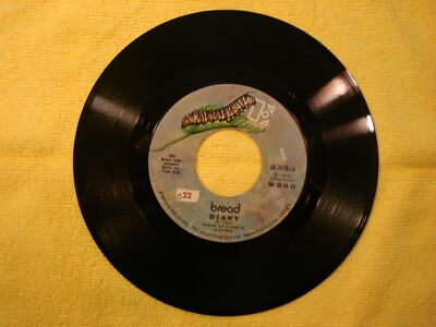 1972 BREAD "DIARY" 45 rpm 7" | eBay