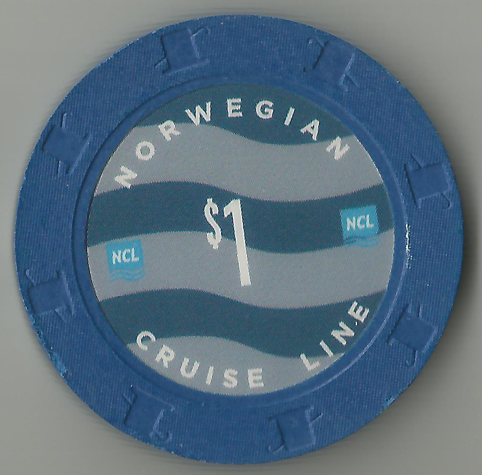 NCL... $1.00 Casino Chip... from ms NORWEGIAN SKY... cruise ship | eBay