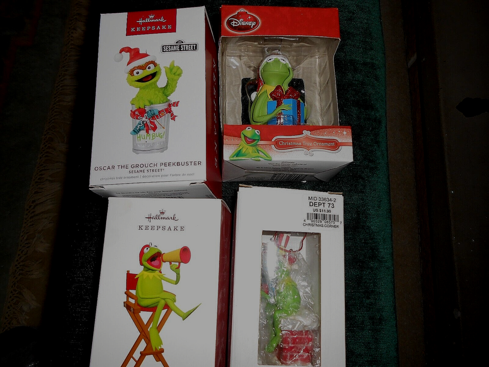 Disney The Muppets Kermit The Frog Christmas Ornaments | eBay
