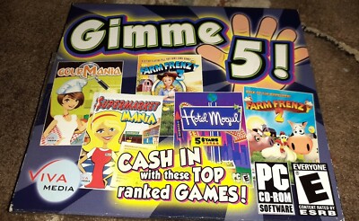 Gimme 5 Game Pack (PC, 2010) 838639005765| eBay