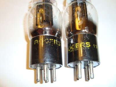 Pair of Type 80 Tubes, From Rogers | eBay