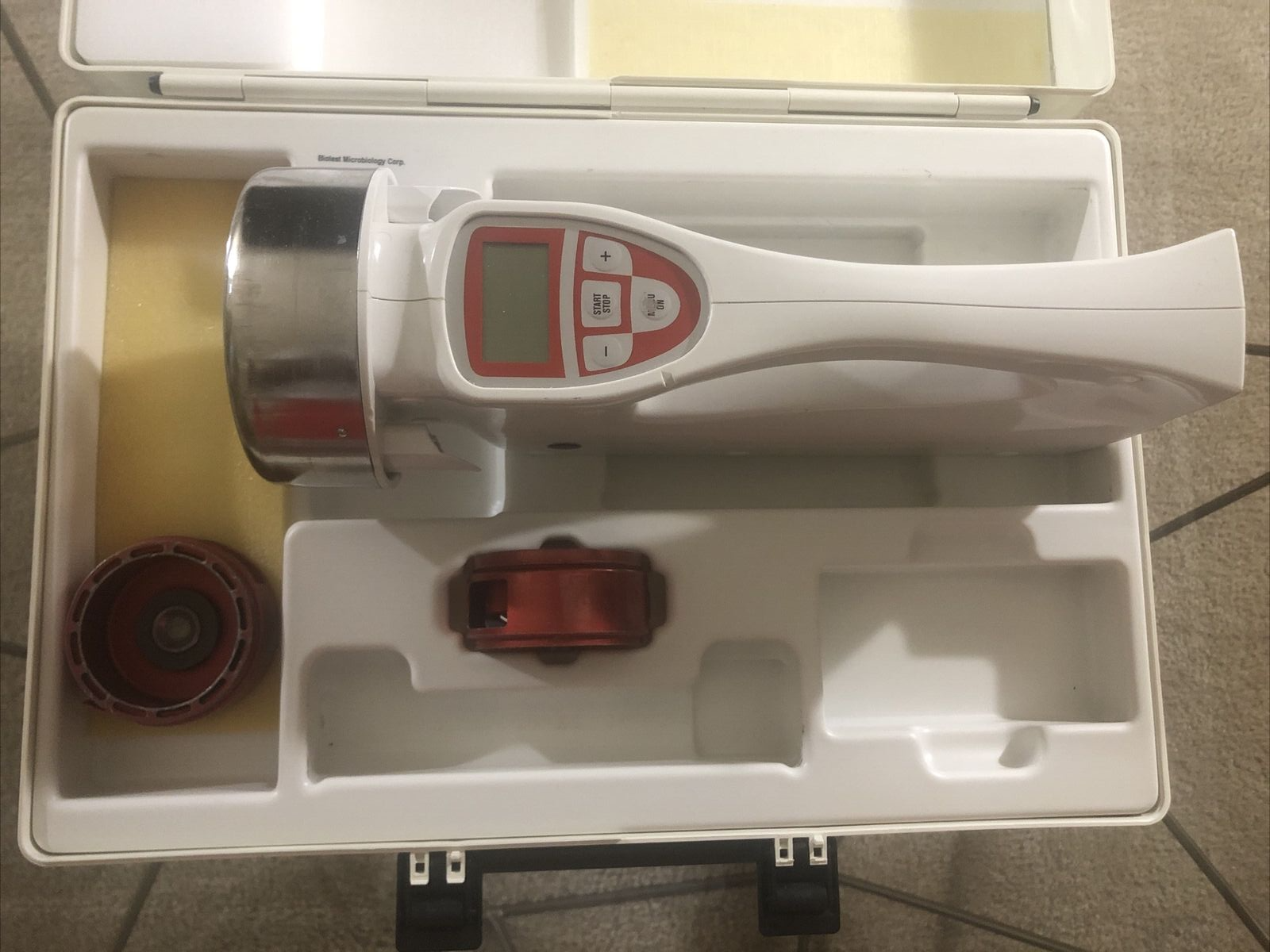 Biotest 940216 Hycon RCS Plus Air Sampler with Case! Gently Used!!! | eBay