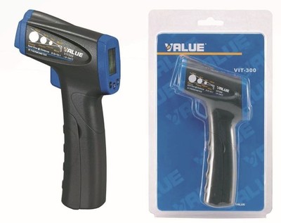 VIT300 LASER INFRA RED INFRARED DIGITAL TEMPERATURE THERMOMETER -18 C ...