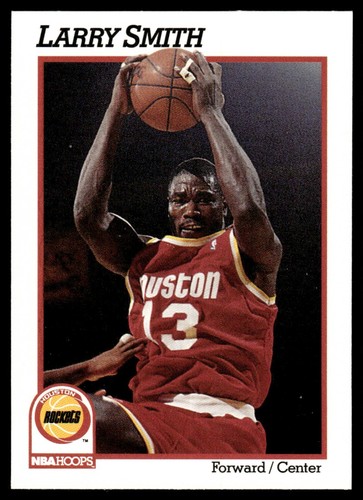 1991-92 Hoops Larry Smith Houston Rockets #80 16008 | eBay