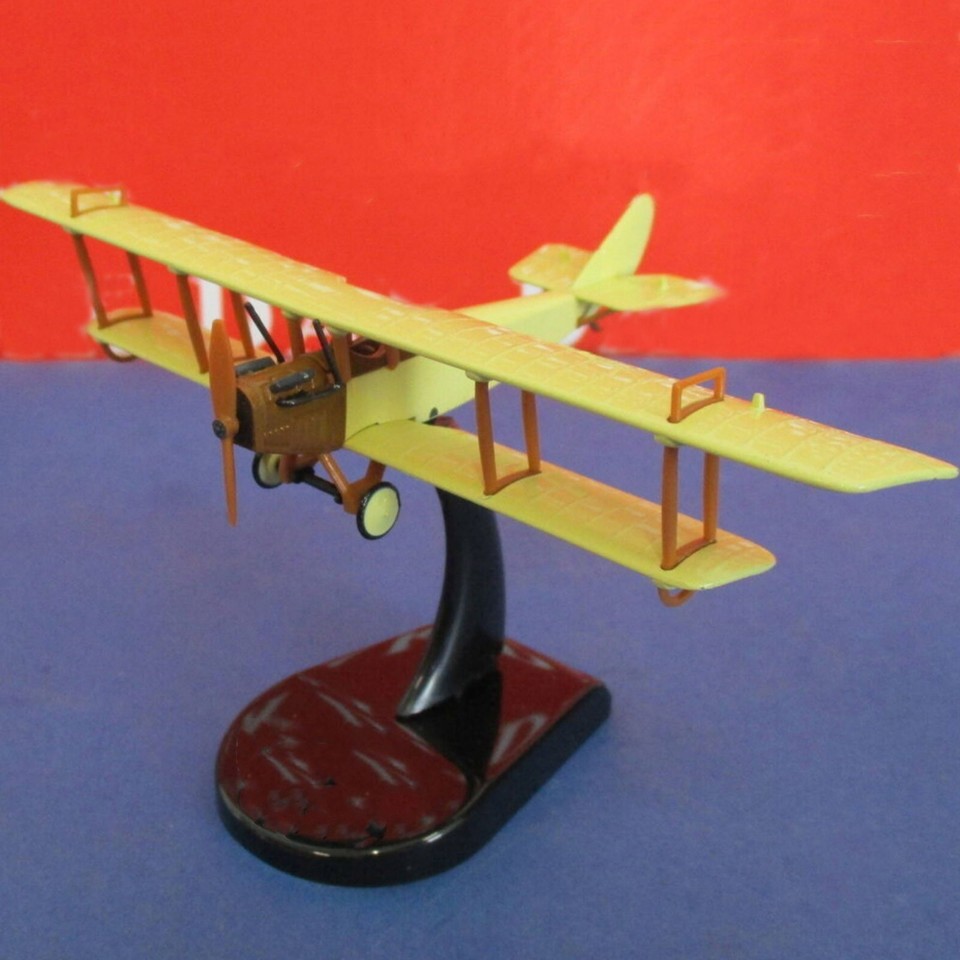 1/100 Diecast Alloy USA For Curtiss JN-4 Jenny Biplane Aircraft Model ...
