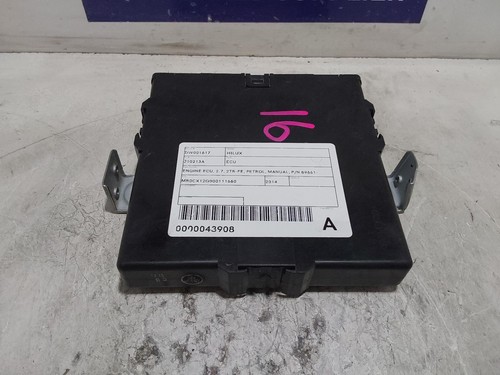 TOYOTA HILUX ECU ENGINE ECU, 2.7, 2TR-FE, PETROL, MANUAL, P/N 89661 ...