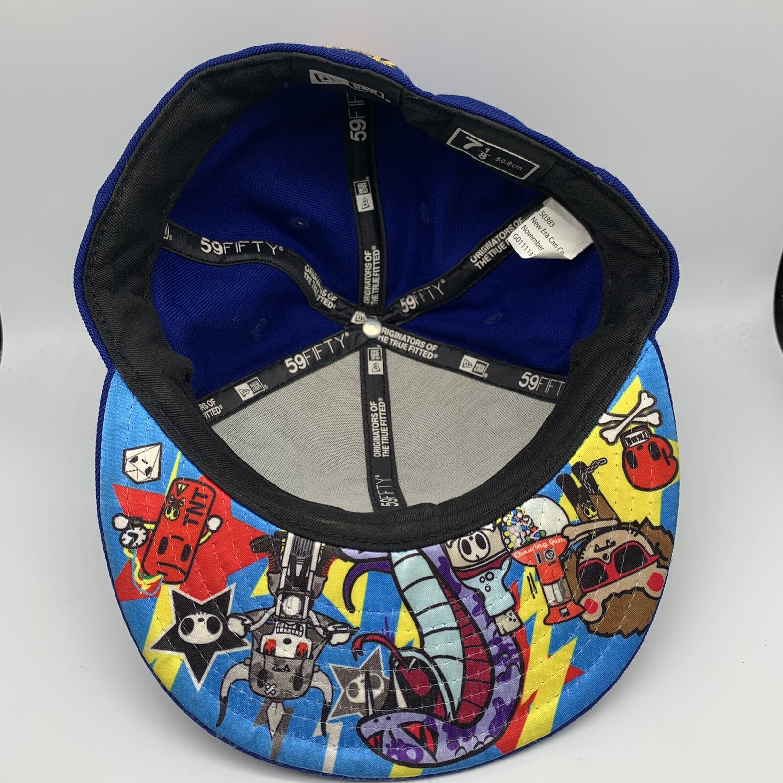 TKDK Tokidoki Boxer 7 1/8 59Fifty New Era Hat Fitted … - Gem