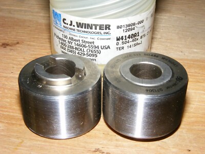 C.J. Winter Thread Roll Rolling Die .504-40 MED .625 | eBay