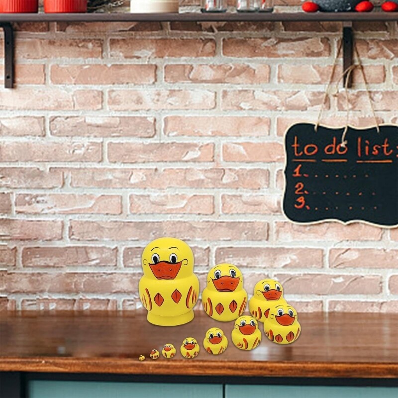 10 Pieces Set Duck Figures Funny Miniatures for Art Enthusiasts | eBay